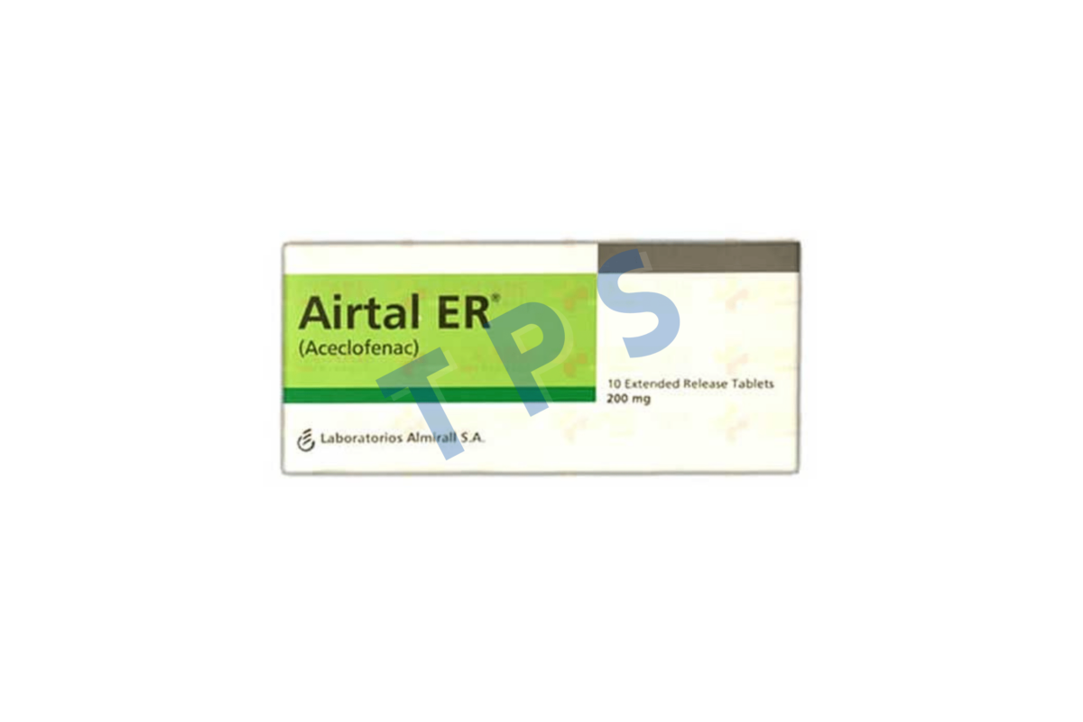 Airtal-ER 200mg Tablets - The Pharmacy Services