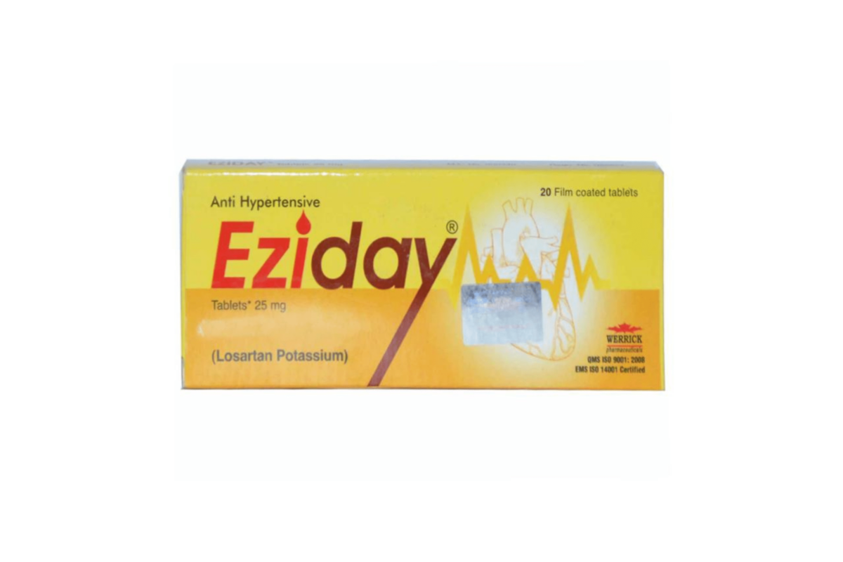 Eziday Tablets 25mg - The Pharmacy Services