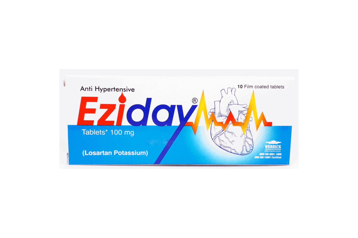 Eziday 100mg Tablets - The Pharmacy Services