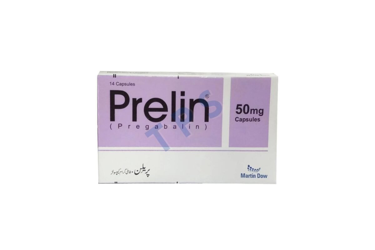 Prelin Capsule 50mg - The Pharmacy Services
