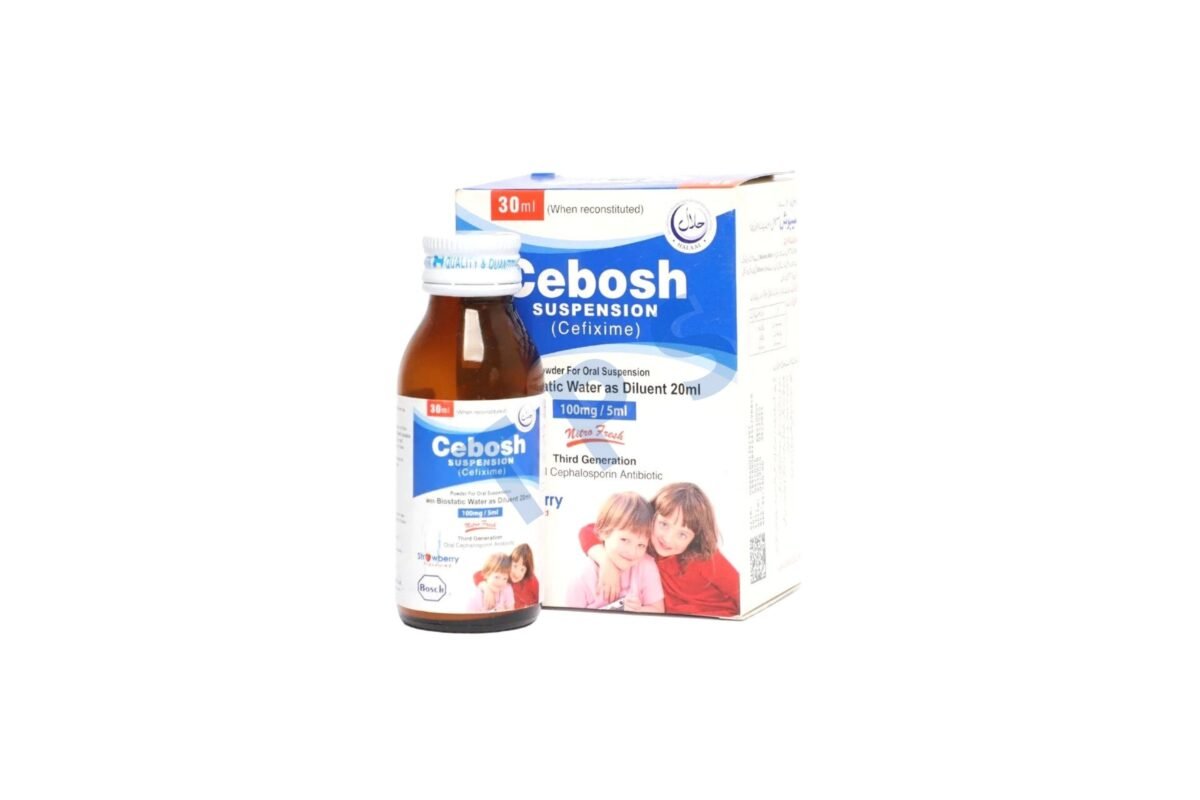 Cebosh Suspension 100mg/5m - The Pharmacy Services