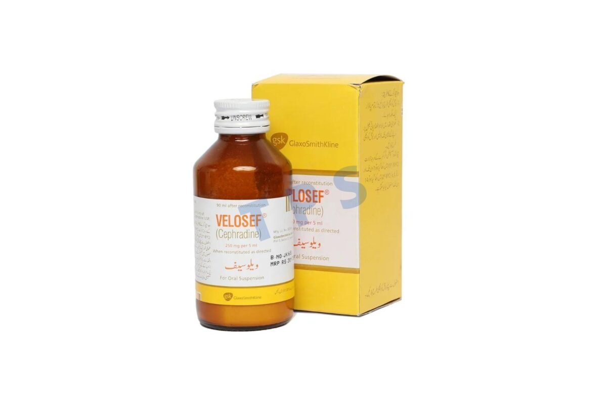 Velosef Suspension 250mg 90ml - The Pharmacy Services