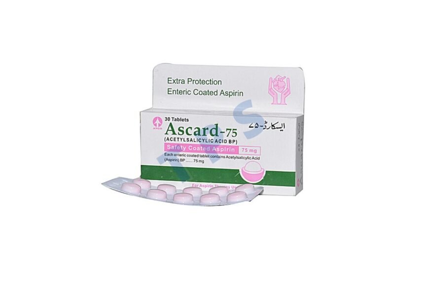 Ascard 75mg Tablets - The Pharmacy Services