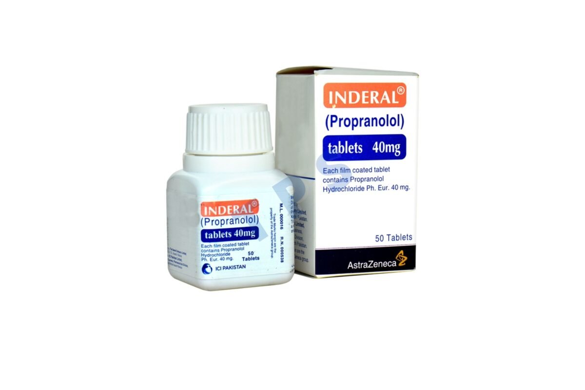 Inderal Tablets 40mg - The Pharmacy Services