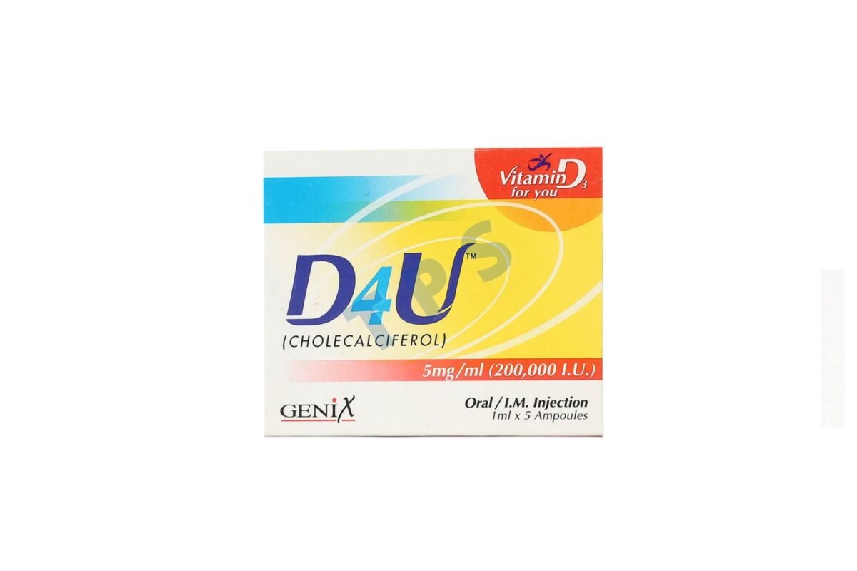 D4U INJECTION 5AMPOULES - The Pharmacy Services